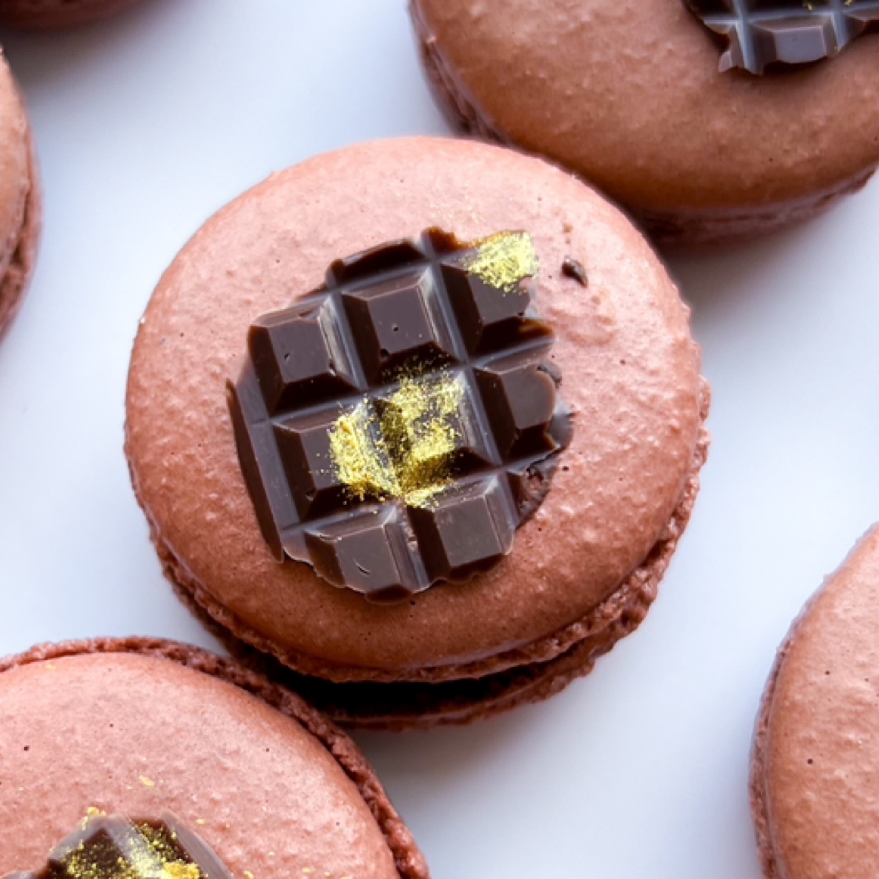 Viral Dubai Chocolate Macaron (a la carte) | Steph's Macarons